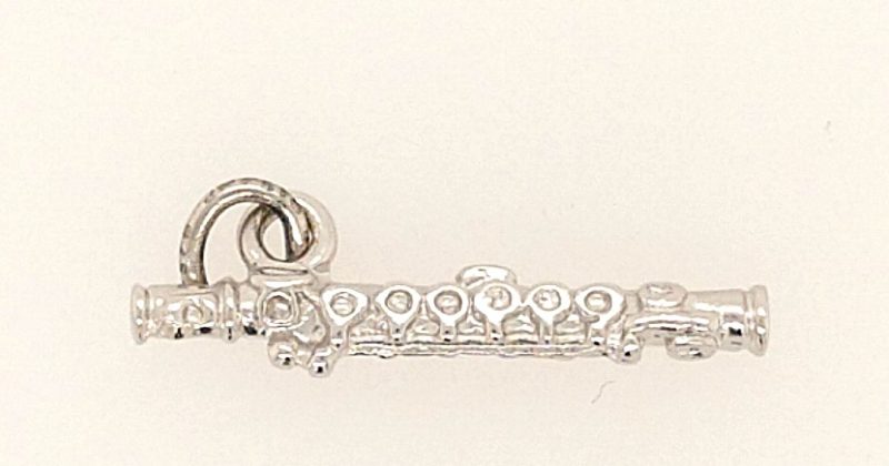 Sterling Silver Flute Charm – Parkville Jewelers