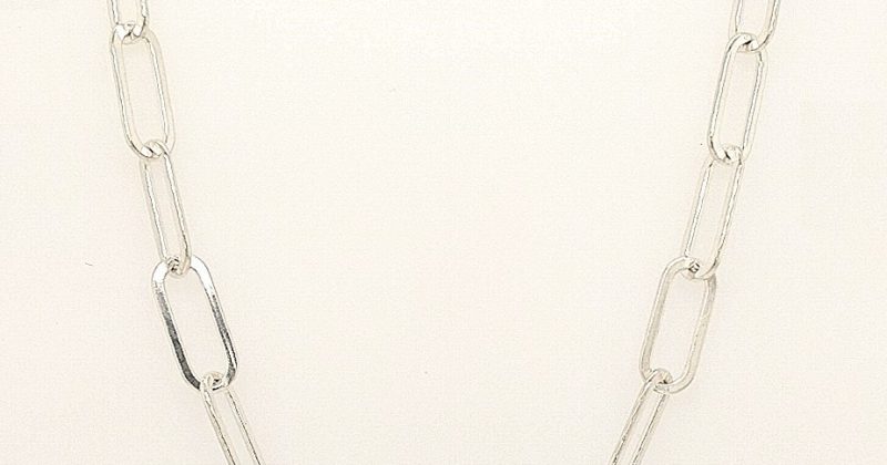 Sterling Silver Open Link Paper Clip Chain – Parkville Jewelers