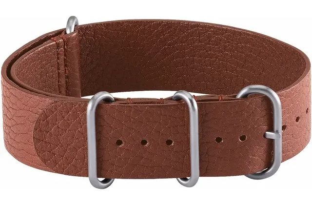 22R Tan Leather Nato Watch Band – Parkville Jewelers