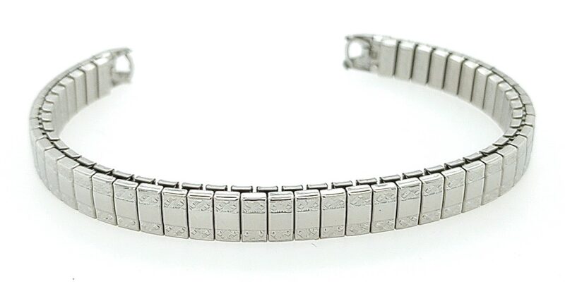 6mm Silver Toned Twist O Flex Watch Band – Parkville Jewelers