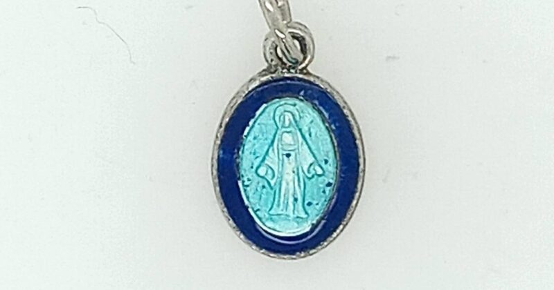 Sterling Silver Miraculous Medal Charm – Parkville Jewelers