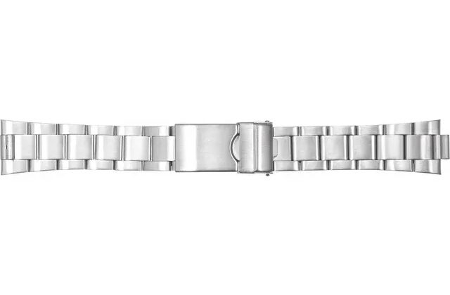 18-22mm Silver Toned Stainless Steel Link Watch Band – Parkville Jewelers